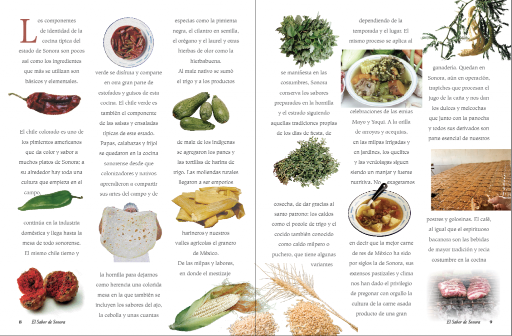 Edición de lujo -LIBRO El Sabor de Sonora | Explora Sonora