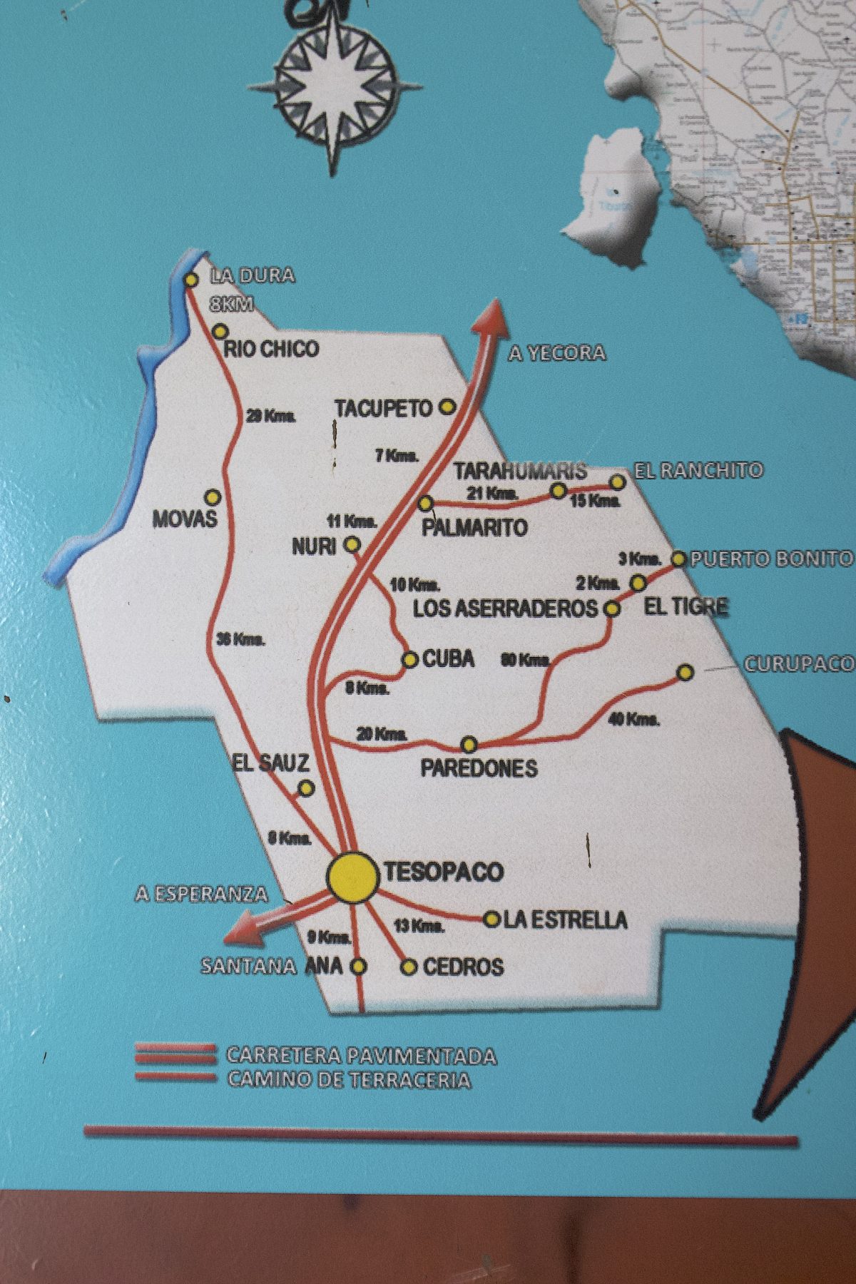 Cómo llegar | Rosario (Tesopaco) | Explora Sonora