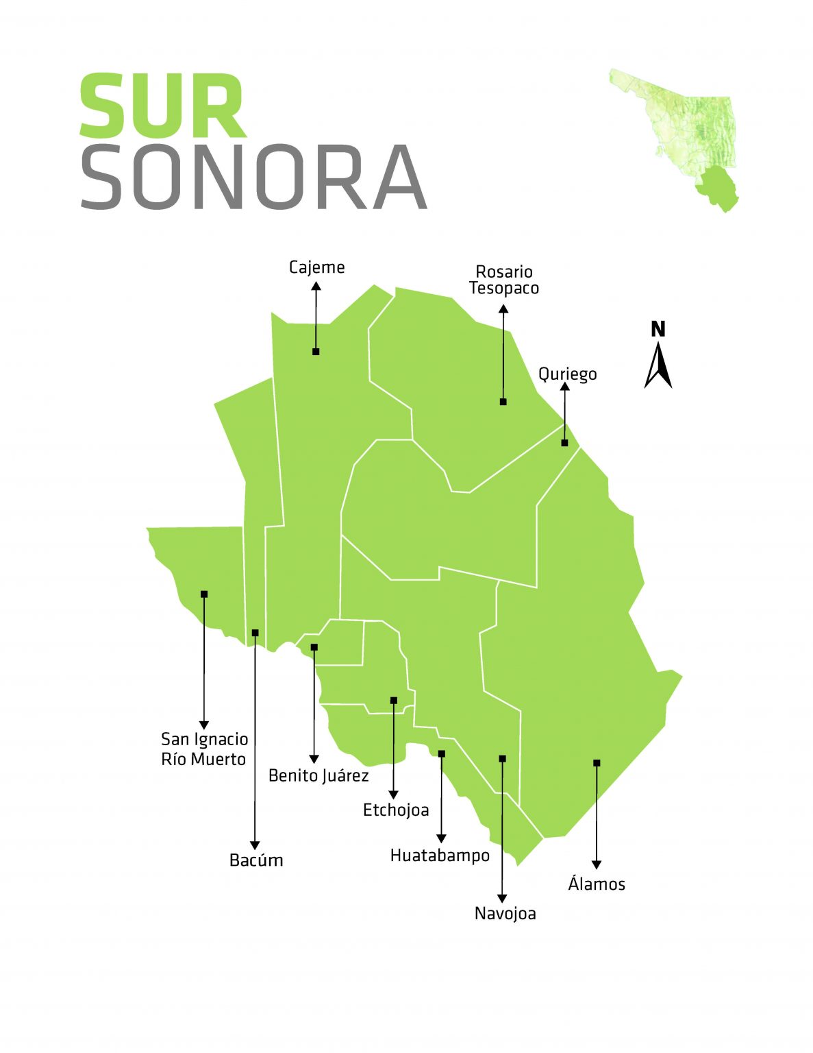 Las REGIONES de Sonora | Explora Sonora